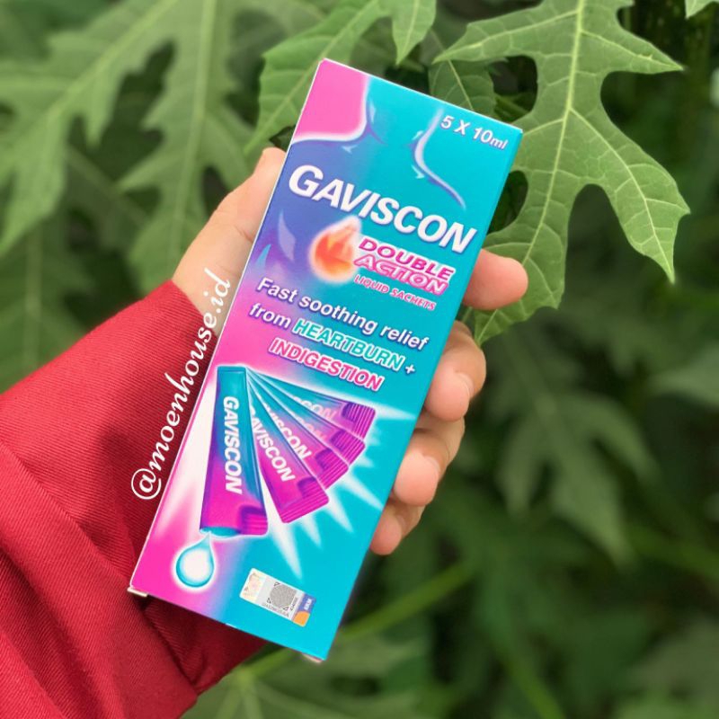 Jual Gaviscon Double Action isi 5' - Obat Lambung Maag | Shopee Indonesia