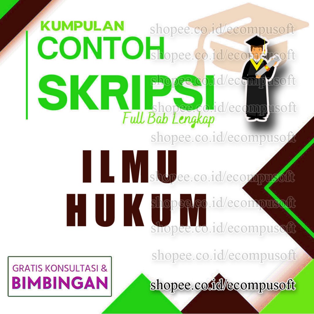 Jual Contoh Skripsi Ilmu Hukum | Shopee Indonesia