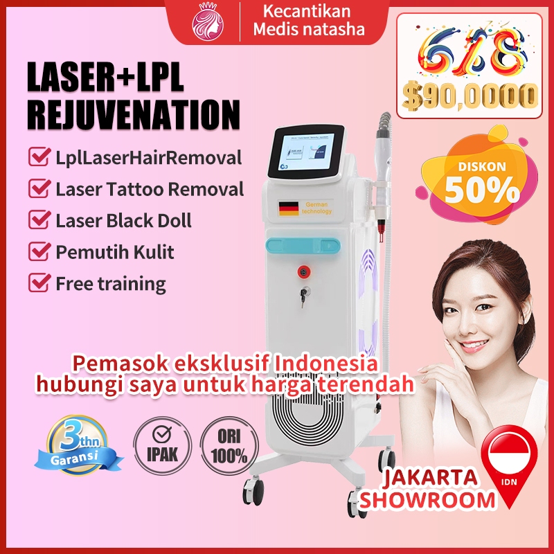 Jual Pico laser 2IN1 810NM diode ipl hair removal rejuvenation laser ...