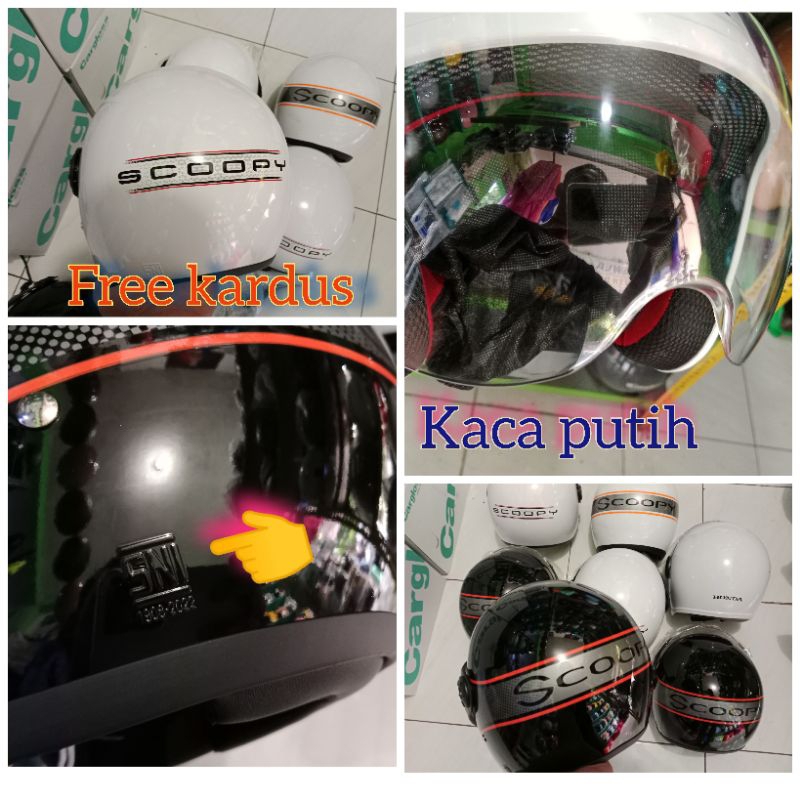 Jual HELM HONDA SCOOPY BARU ( NEW) | Shopee Indonesia