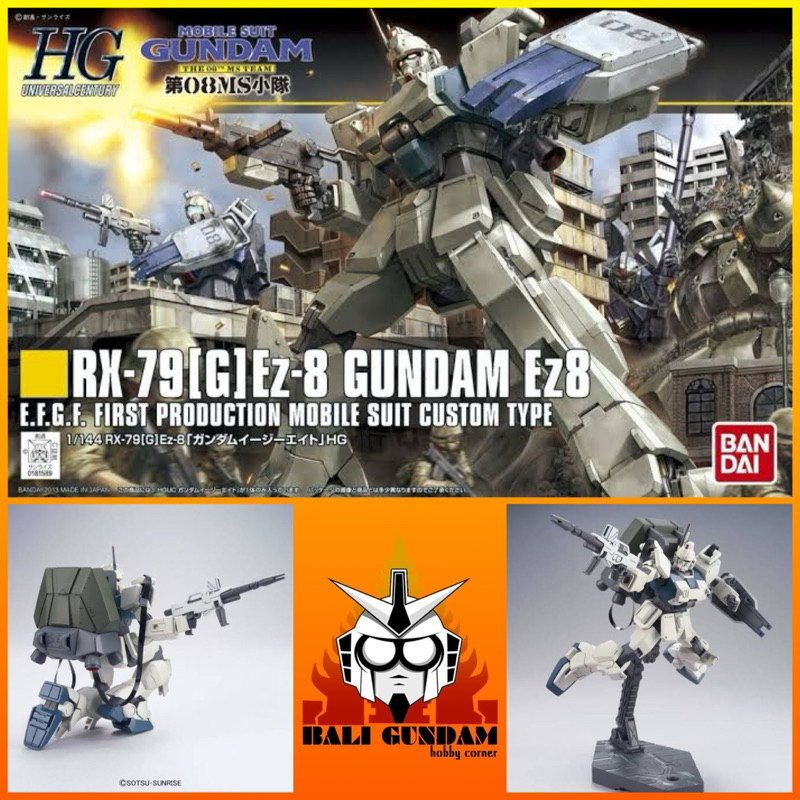 Jual HG 1/144 RX-79[G]EZ8 GUNDAM EZ8 EZ 8 Bali Gundam Hobby Corner Bandai Original | Shopee ...