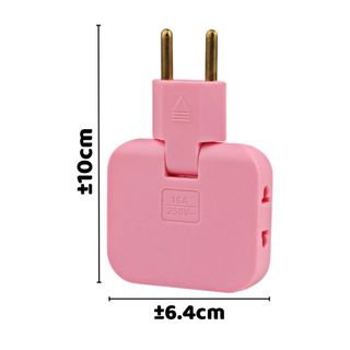 Jual Power Soket 3in1 - Folding Socket Converter US ke EU Sambungan ...