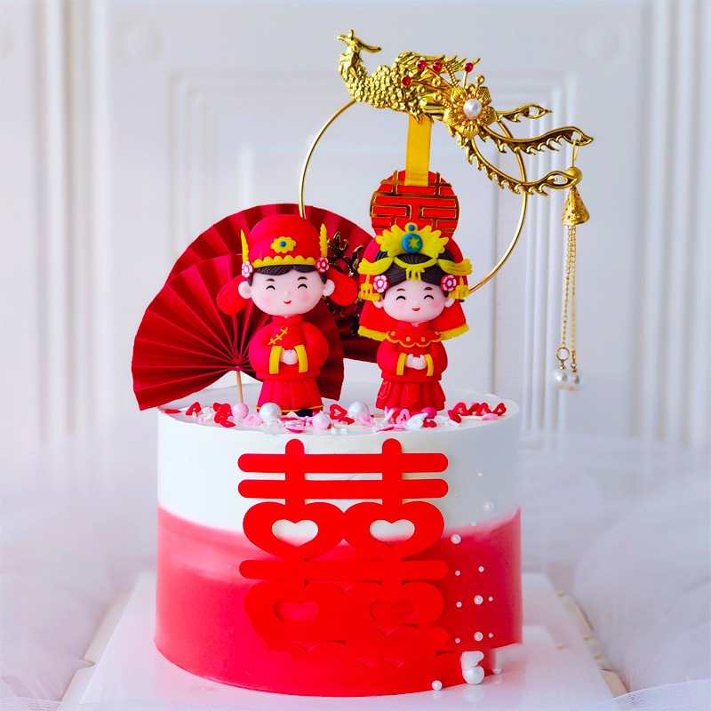 Jual Topper Chinese day / Topper Kue / Topper wedding / Topper Tahun ...
