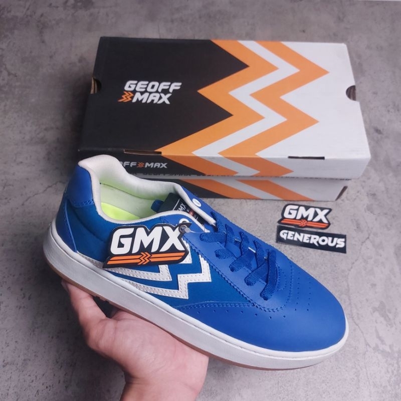 Jual Geoff Max Official - Boston Blue White | Sepatu Pria | Sneakers ...