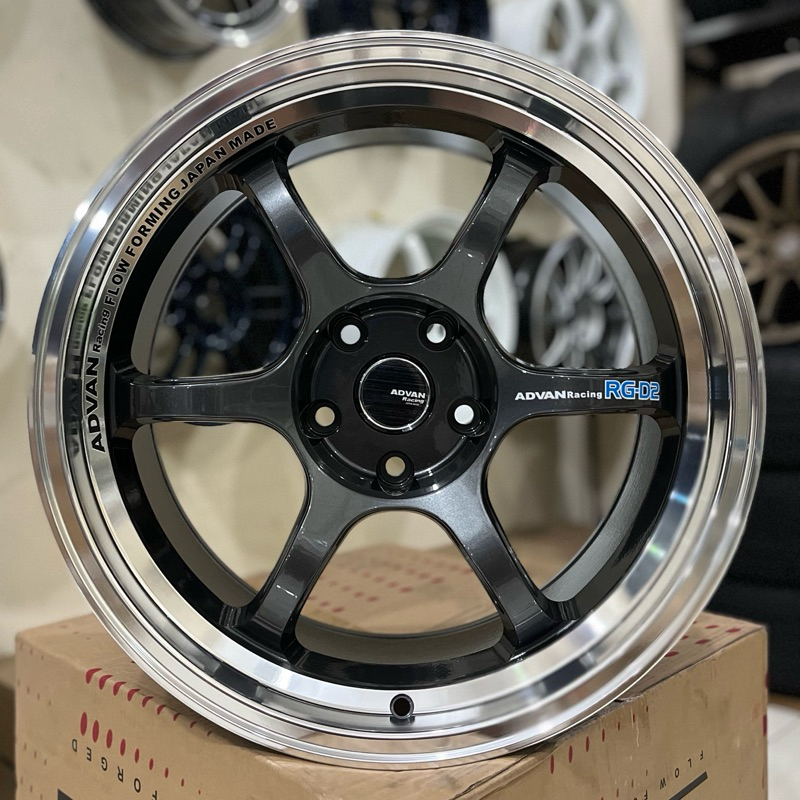 Jual Advan rgd2 ring 18 gunmetal lips polish | Shopee Indonesia