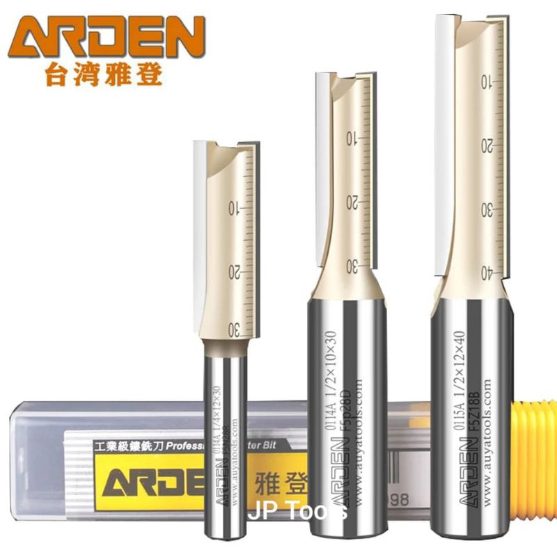 Jual Arden Straight Bits / Mata Router Kayu / Mata Profil Kayu - Shank ...