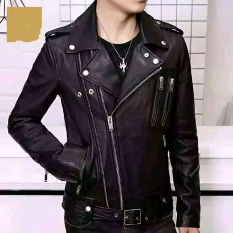 Jual Jaket kulit Ramones-Jaket kulit asli 100%-Jaket kulit domba super ...