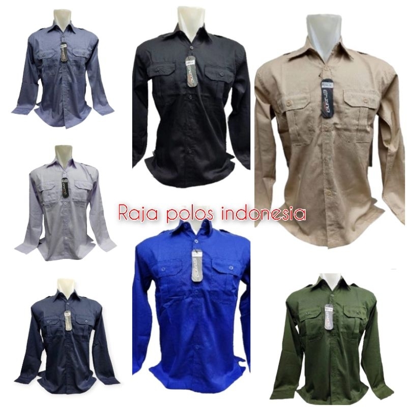 Jual COD (BISA COD) Kemeja Seragam Kerja PNS, Baju PDH, Kemeja PDL ...