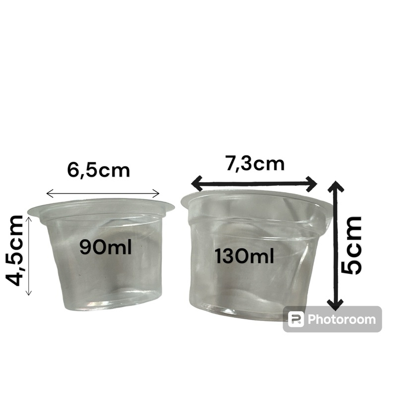 Jual cup puding ice cream agar 130 ml 130ml 90ml 90 ml | Shopee Indonesia