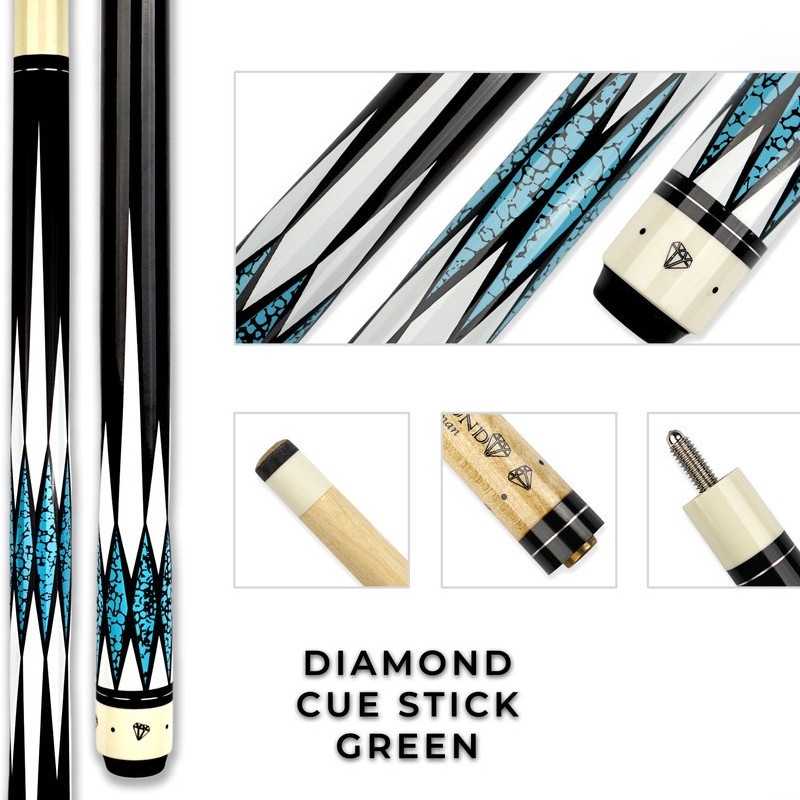 Jual Cue Stick BIlliard Diamond 13mm Maple - Red stik billiar bilyar ...