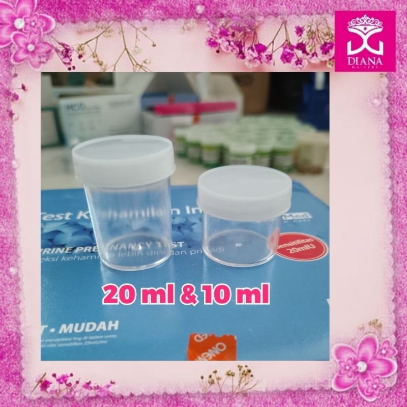 Jual Botol urine 20 ml dan 10 ml | Shopee Indonesia