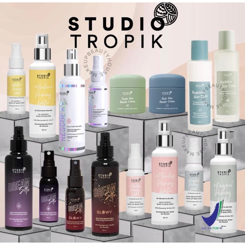 Jual Studio Tropik Setting Spray | Base Spray | Makeup Spray | Shopee ...
