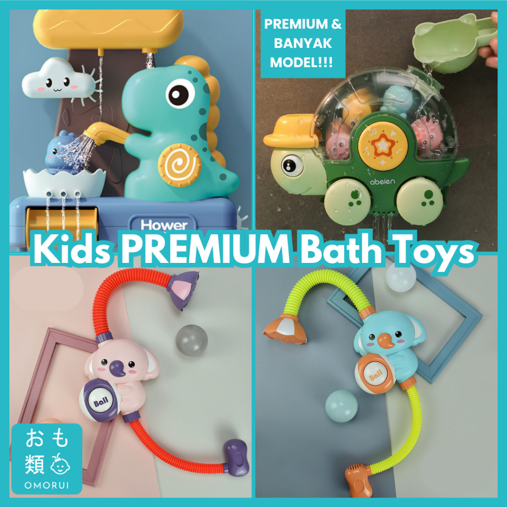 Jual Mainan Mandi Anak Kids Baby Bathroom Bath Toys Balita Batita ...