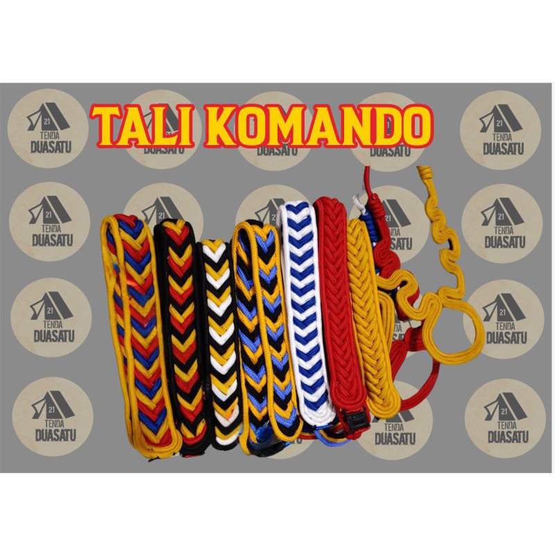 Jual TALI KOMANDO PRAMUKA 3 KOMBINASI TALI DAN WARNA || READY | Shopee ...