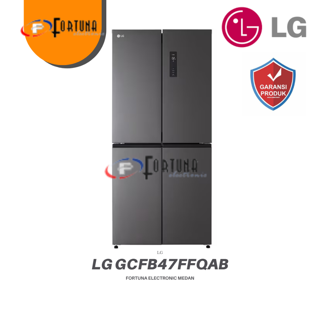 Jual LG GCFB47FFQAB KULKAS MULTI DOOR 4 PINTU 470 L SMART INVERTER ...