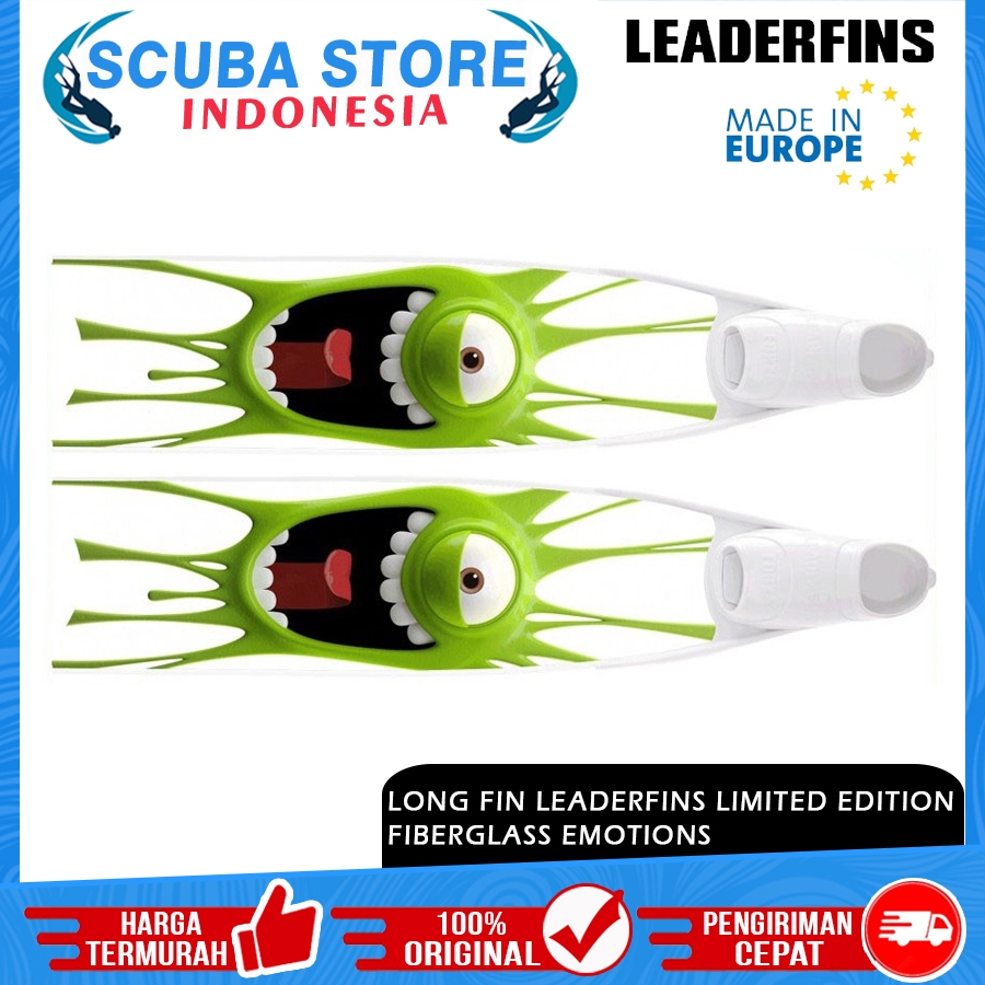 Jual Long Fin Leaderfins Pure Carbon Fiberglass Limited Edition ...