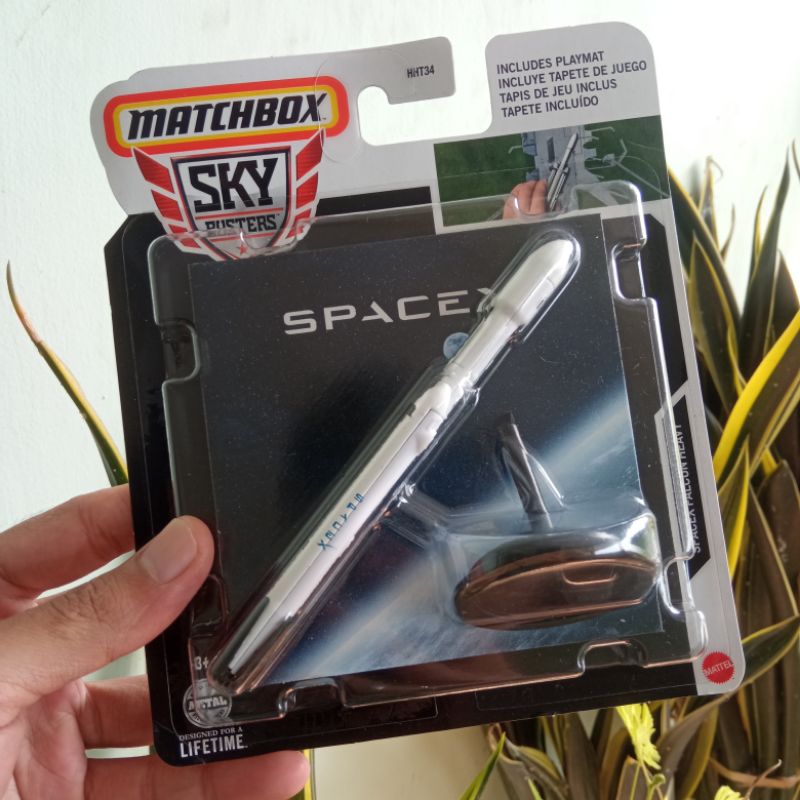 Jual Matchbox Sky Busters SpaceX Falcon Heavy Mattel | Shopee Indonesia