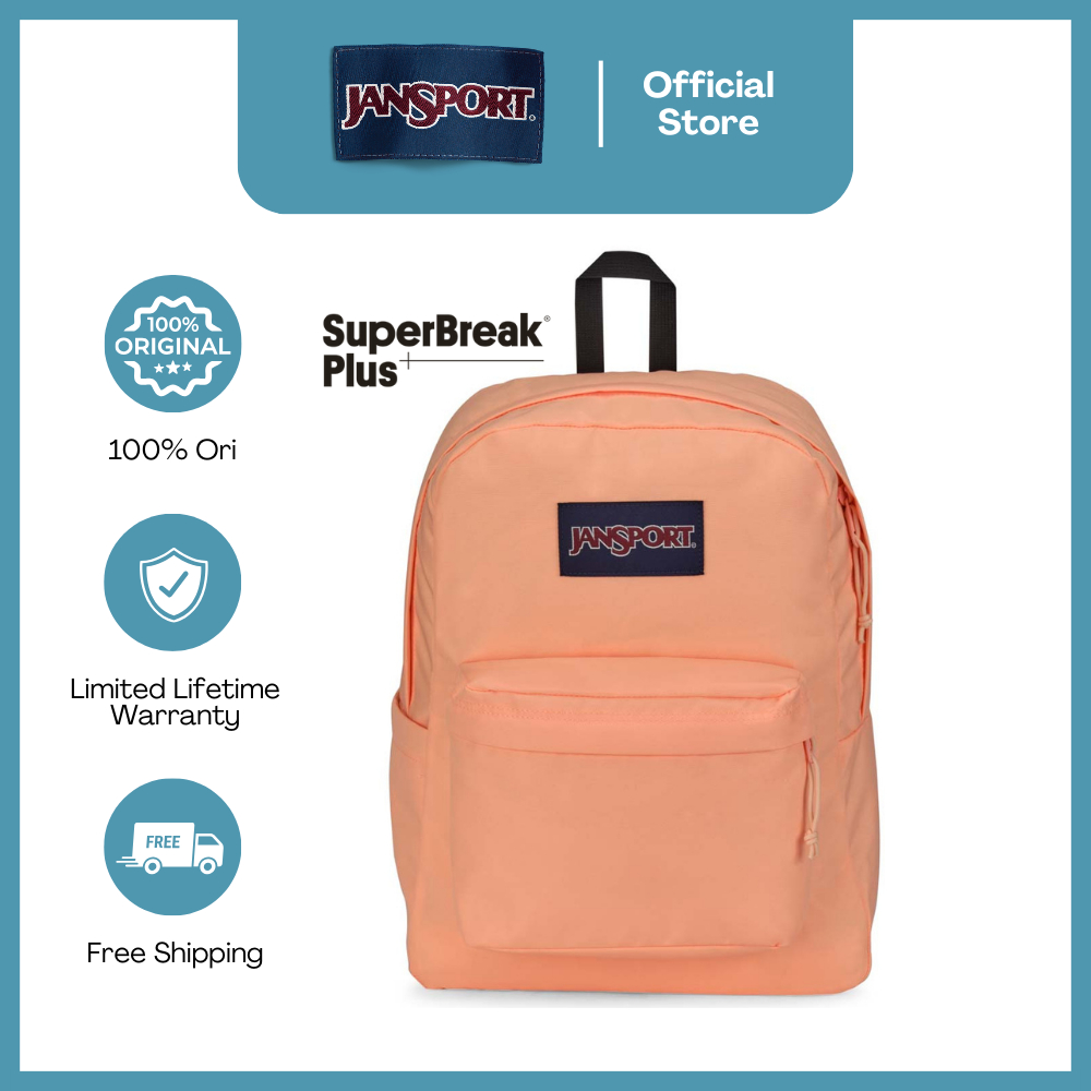 Jual JanSport Tas Ransel / Backpack / Daypack SuperBreak Plus Peach ...