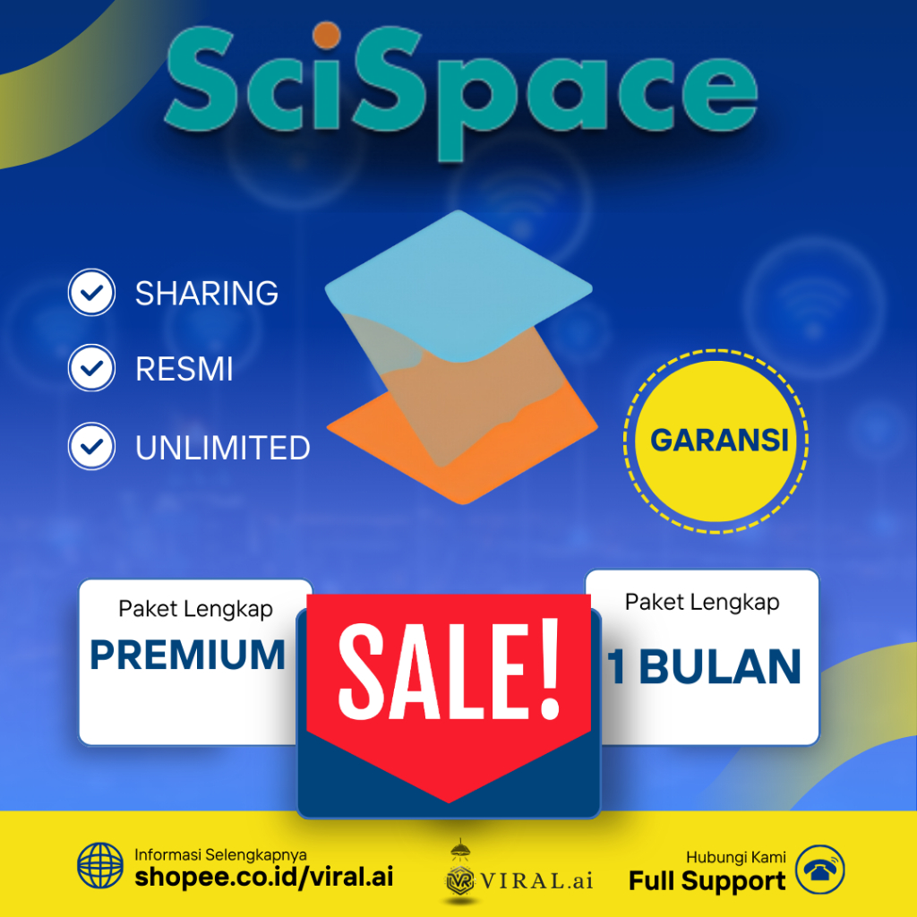 Jual Scispace - typeset.io AI Mempermudah Mendapatkan Hasil Review Artikel Internasional ...