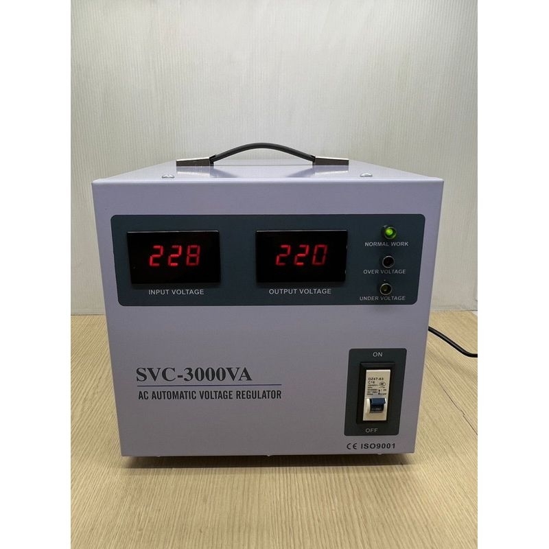 Jual STABILIZER DIGITAL 3000 VA - GRADE A - SOCKET - TANPA POTONG KABEL ...