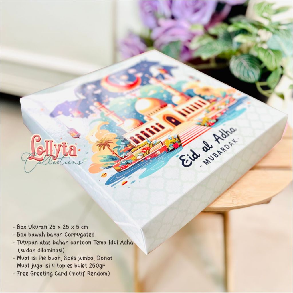 Jual Box isi 4 toples bulet 250gr uk 25 x 25 x 5 cm IDUL ADHA | Shopee ...