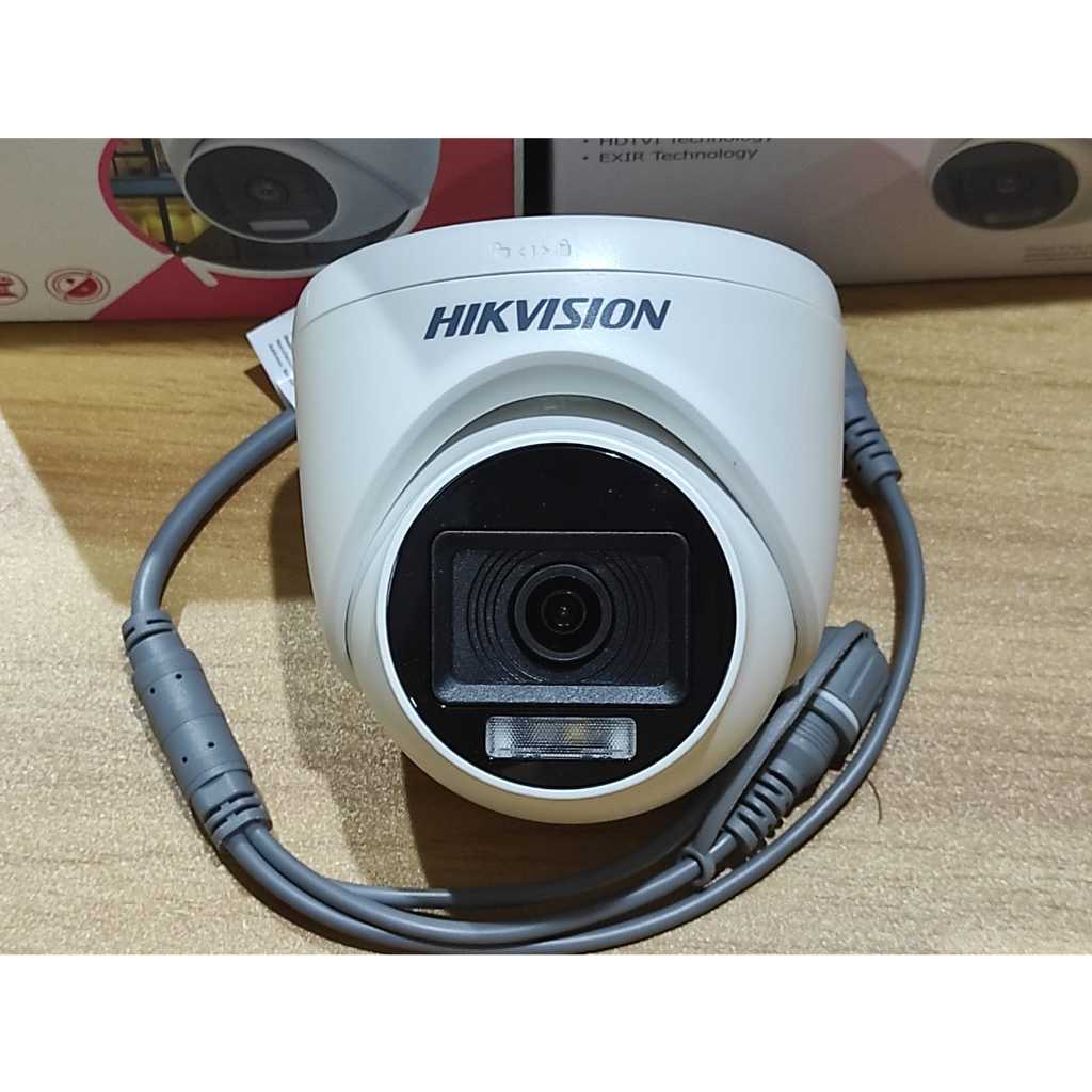 Jual Kamera CCTV Indoor Hikvision 5MP Audio Indoor DS-2CE76KOT-LPFS 5MP/3K Smart hybrid Light ...