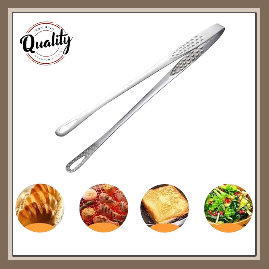 Jual Capitan BBQ Ala Korea Penjepit Daging Makanan Stainless Steel Food ...