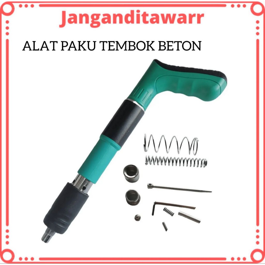 Jual Alat Pistol Paku Tembak Beton Nail Gun Alat Ramset Gun Tembak Paku ...