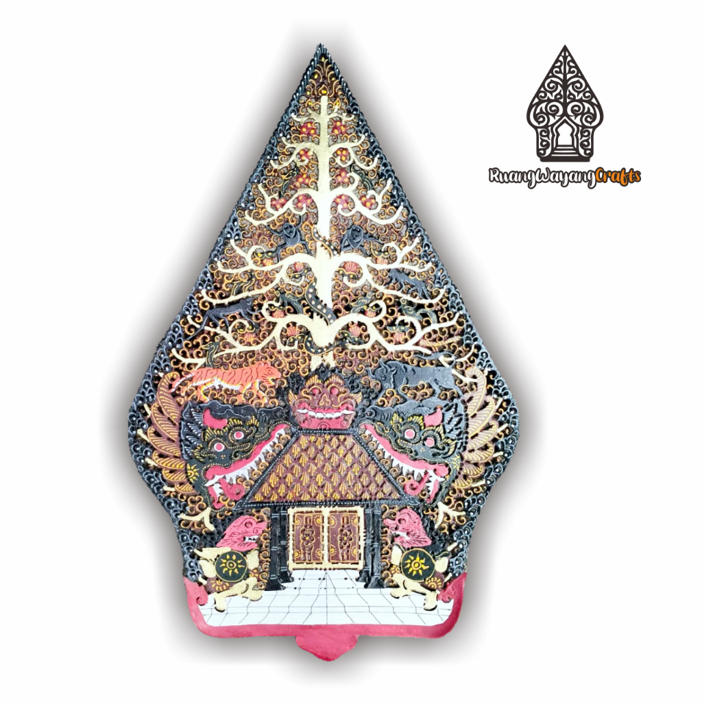 Jual Wayang Kulit Asli Kayon Gunungan Premium Halus | Shopee Indonesia