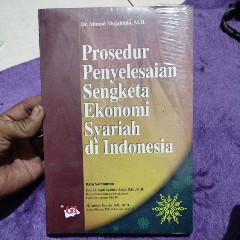 Jual Buku Prosedur Penyelesaian Sengketa Ekonomi Syariah Di Indonesia