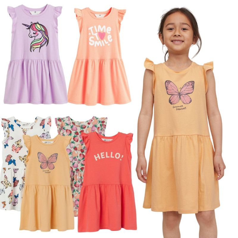 Jual Dress hm anak perempuan (size 1-2y,2-3y,3-4y,5-6y,7-8y,9-10y) | Shopee Indonesia