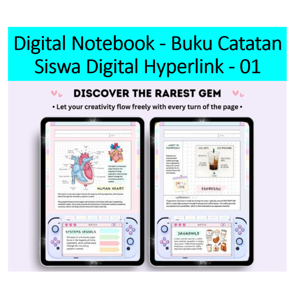 Jual Digital Notebook - Buku Catatan Siswa Digital Hyperlink - 01 ...