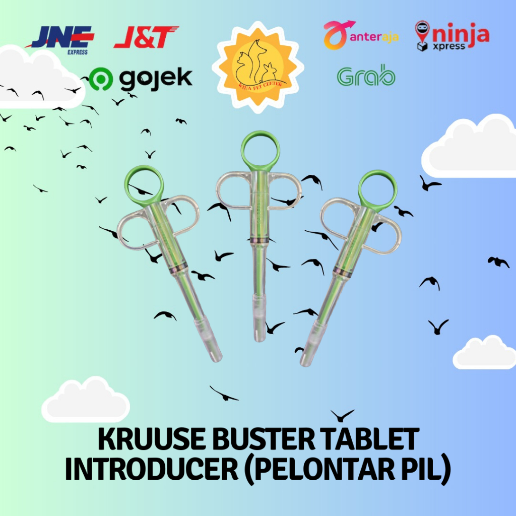 Jual KRUUSE BUSTER Pelontar Pil/Penembak Tablet MERK KRUUSE BUSTER ...