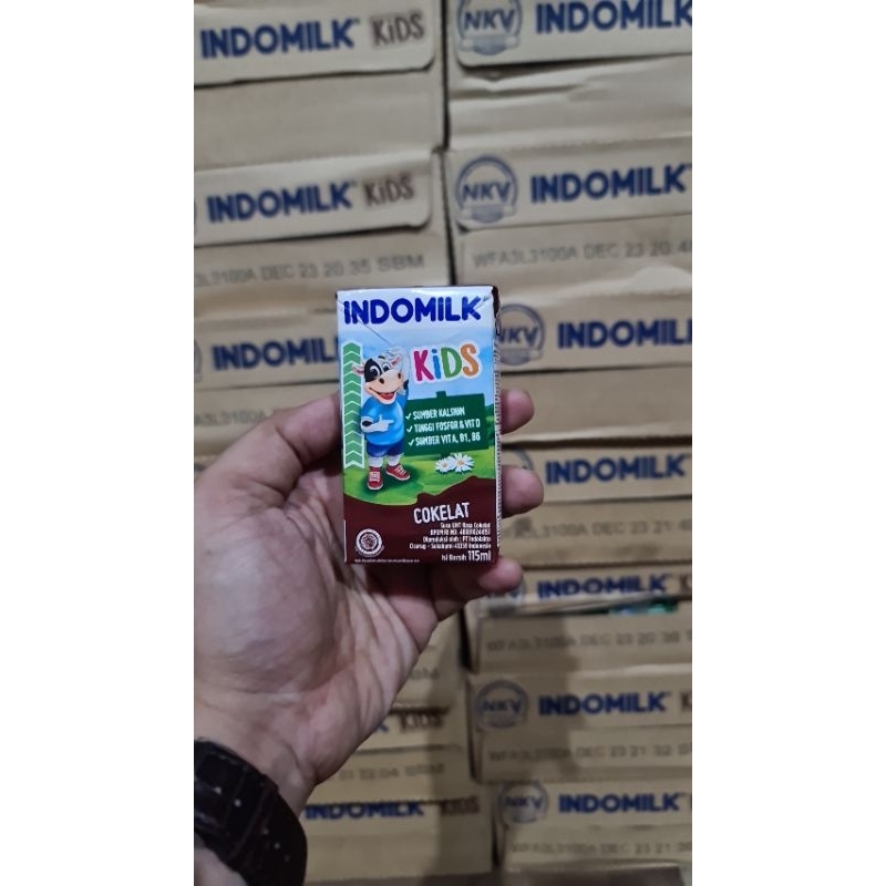 Jual Indomilk Kids Susu UHT 115mlx40 [1Karton] | Shopee Indonesia