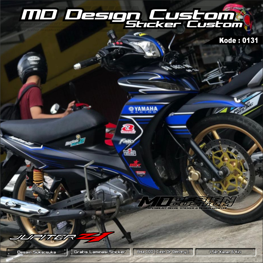 Jual 0131 (COD) Sticker Decal Jupiter Z1 FullBody Bebas Request Terbaru ...