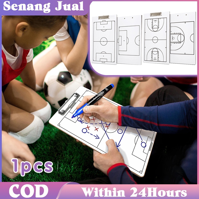 Jual KODE F35A 3522CM Papan Strategi Sepak Bola Basketball Coach Board ...