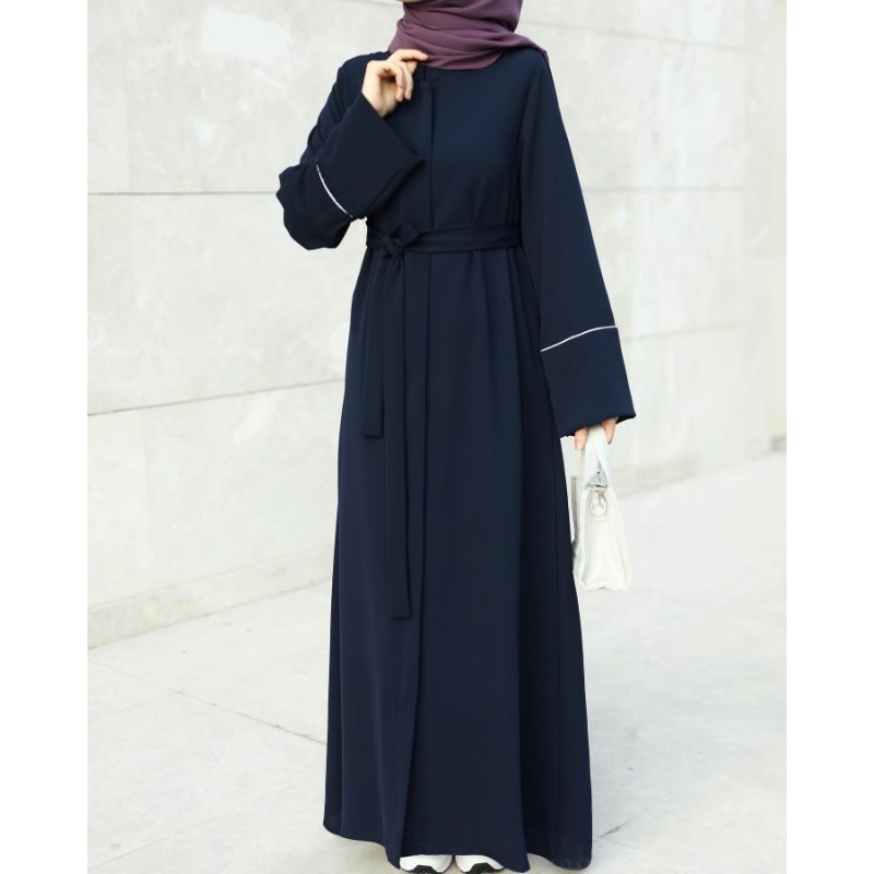 Jual Abaya Gamis Hitam Arabia Turki Premium 2024 trand busana muslim ...