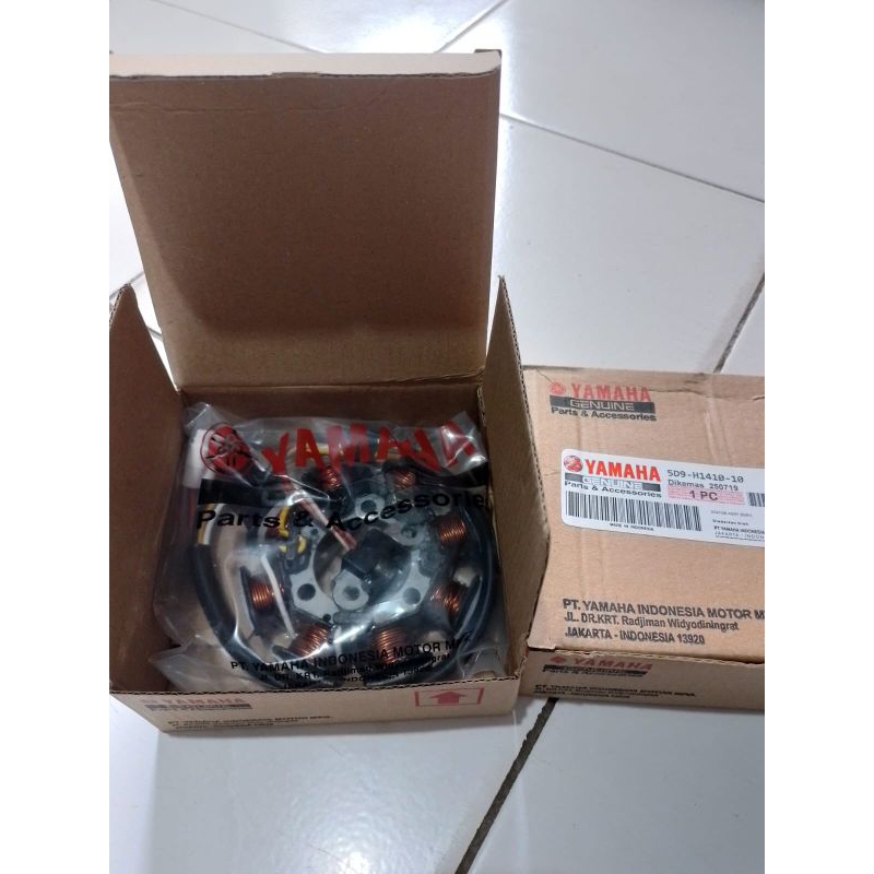 Jual Spull Stator Assy Yamaha Vega ZR Jupiter Z New Mobot 5D9 Motor Sparepart | Shopee Indonesia