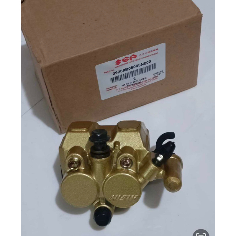 Jual KALIPER CAKRAM DEPAN SMASH OLD NEW SHOGUN 110 125 OLD NEW SP PNP SGP SUZUKI NISSIN JAPAN ...