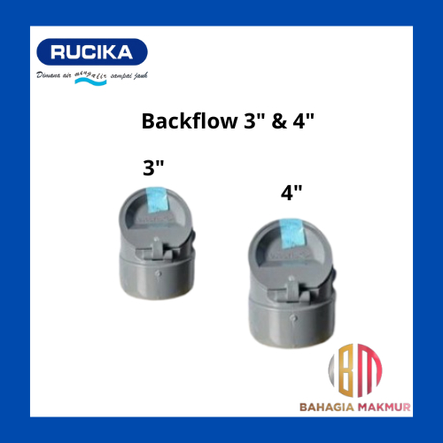 Jual (RUCIKA)BACKFLOW VALVE PVC 3"& 4''Tutup pipa anti tikus dan kecoa ...