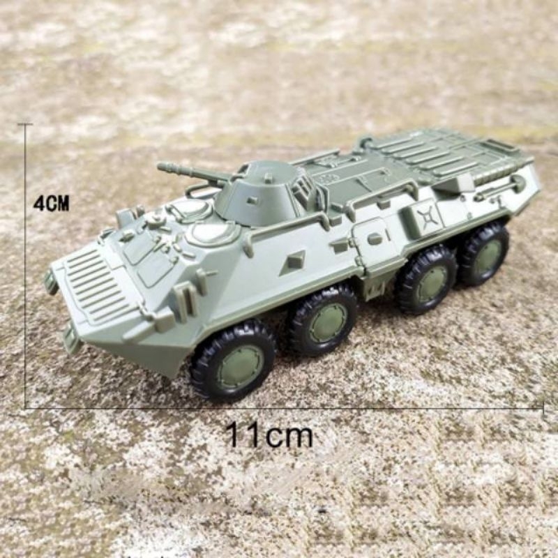 Jual model kit maket BTR-80 1/72 armored personel carrier ww2 military ...