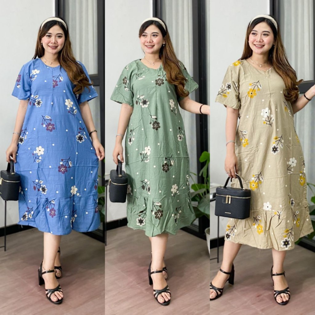 Jual Daster Wanita Terbaru Rayon Busui Resleting Depan - Baju Tidur ...