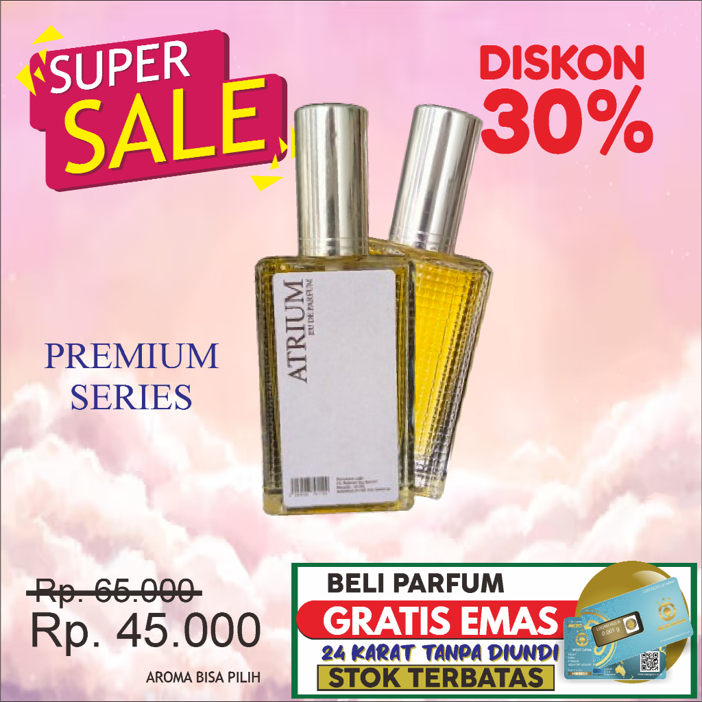 Jual ATRIUM Parfum Cowok Maskulin Cool 50 ML | Shopee Indonesia
