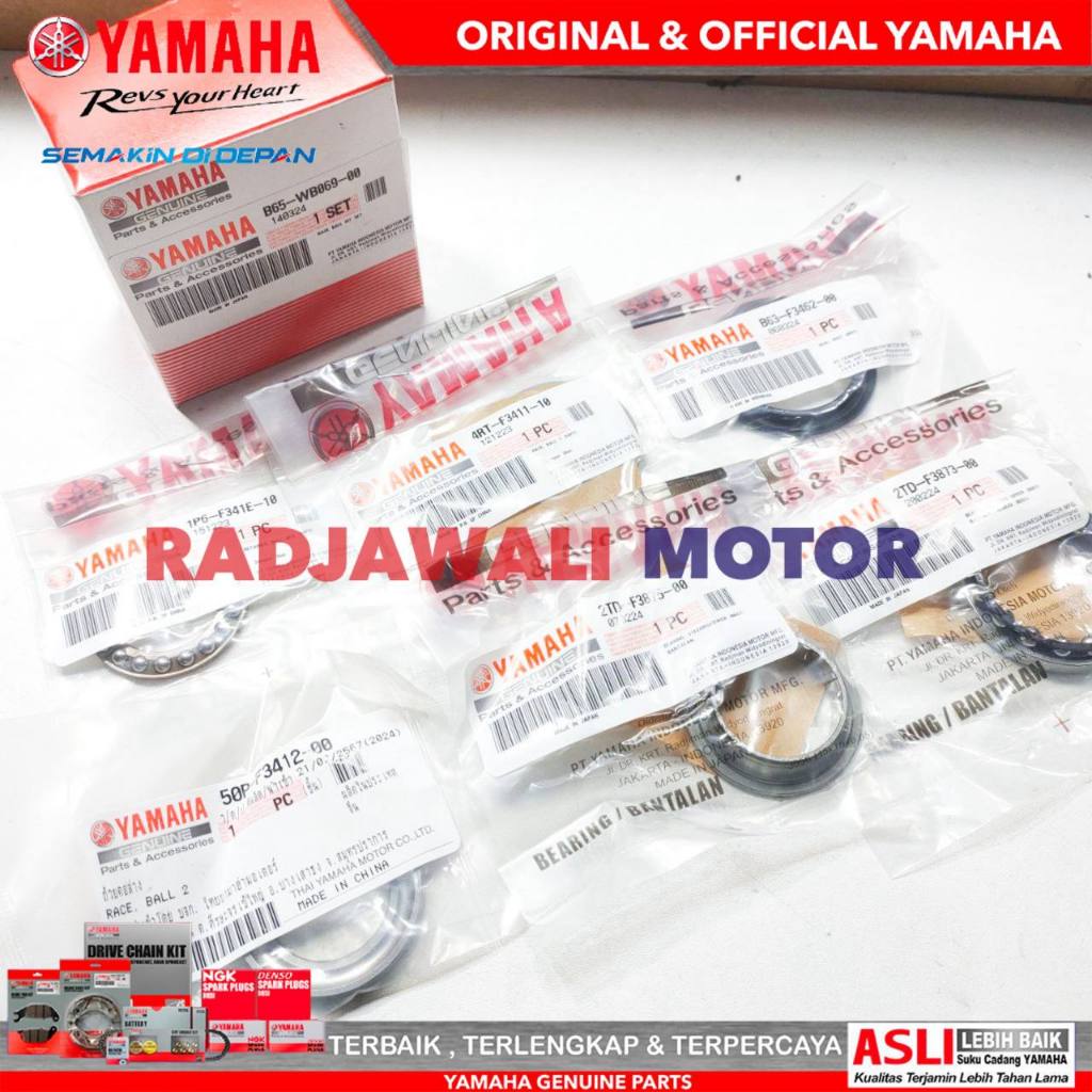 Jual BEARING KONES COMSTIR KOMSTIR STANG AEROX 155 , NEW NMAX ASLI ORIGINAL YAMAHA B65-WB069-00 ...