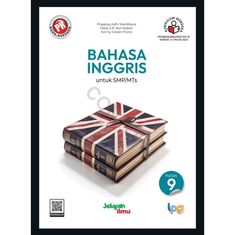 Jual Buku lks pr interaktif Bahasa Inggris SMP Kelas IX, 9 Kurikulum Merdeka Tahun 2024 Intan ...