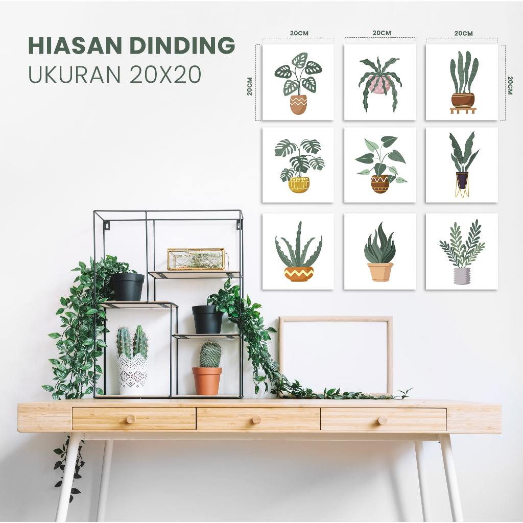 Jual Hiasan dinding Dekorasi Kamar Aestetik Pajangan Tembok Ruang Tamu ...