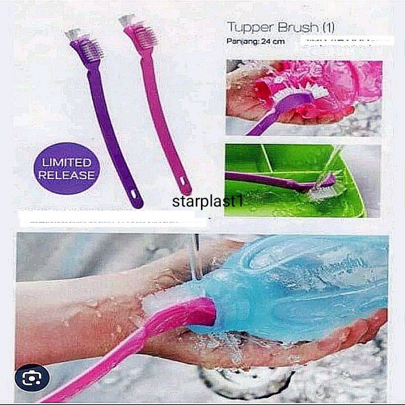 Jual sikat botol tupperware uk: panjang 24 cm | Shopee Indonesia