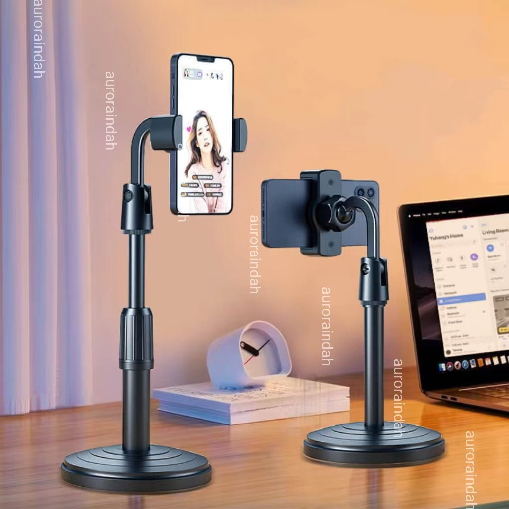 Jual HOLDER HP Phone Holder/360° Rotating Tongsis/Adjustable CellPhone ...