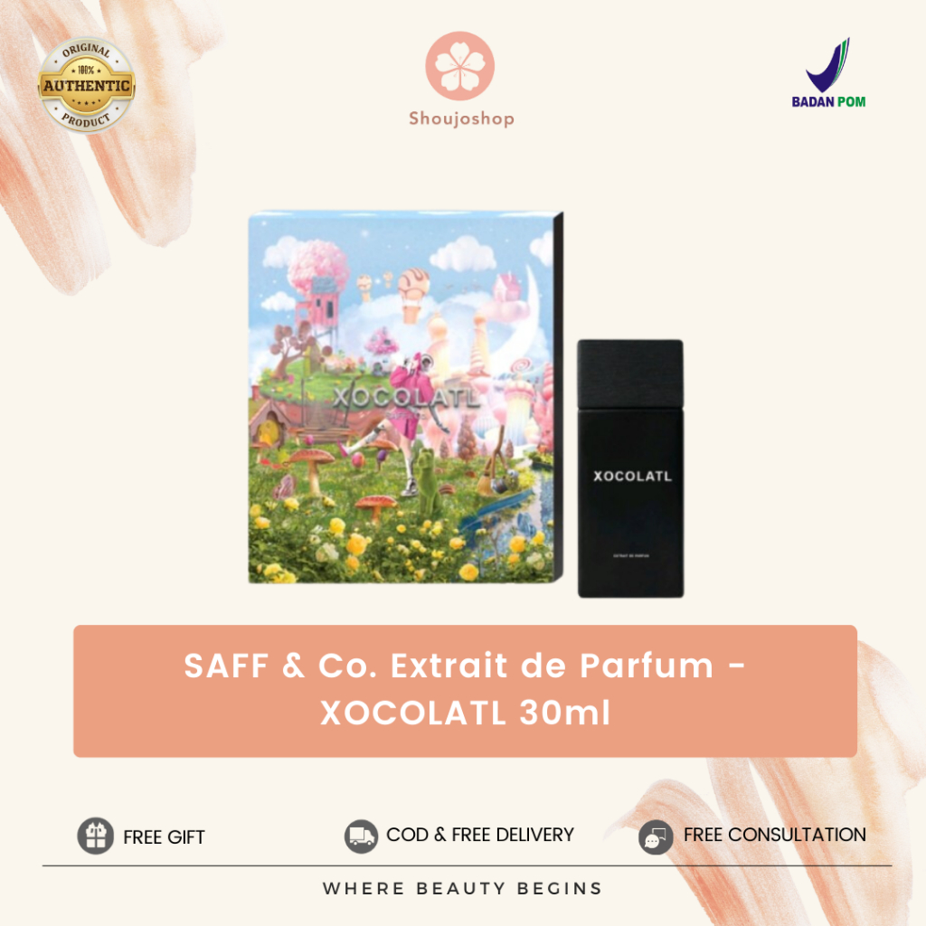 Jual SAFF & Co. Extrait de Parfum - XOCOLATL 30ml | Shopee Indonesia