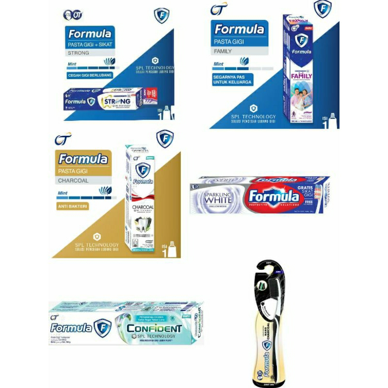 Jual Formula pasta gigi CONFIDENT / SPARKLING WHITE 160gr / action ...